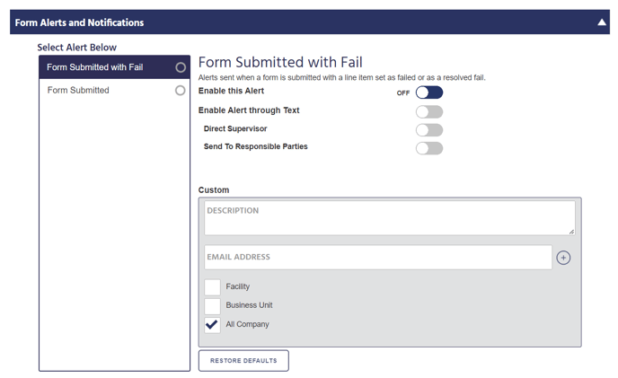 Basic Form Overview in Sospes